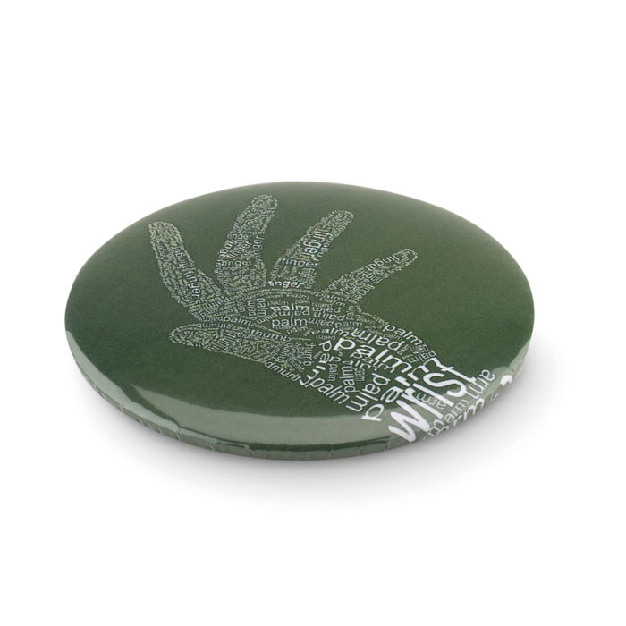 Mirror Button Metal – Compact Round Mirror UAE GCC Africa