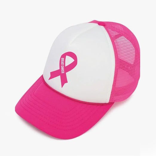 Chic Foam Cap | Breast Cancer Awareness Pink Ribbon Hat UAE